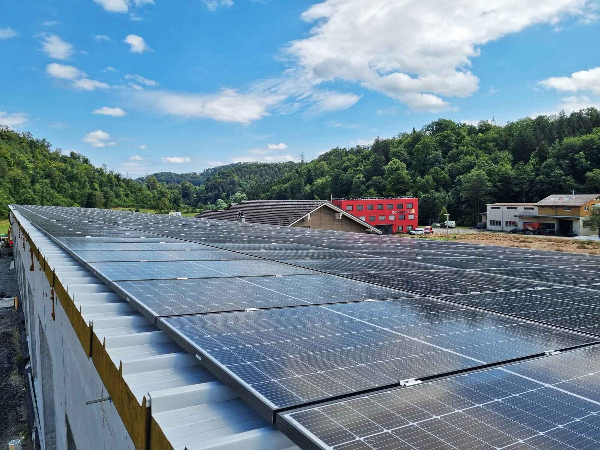 Gewerbeboxen Kaufmann, Ziefen – Jensolar GmbH